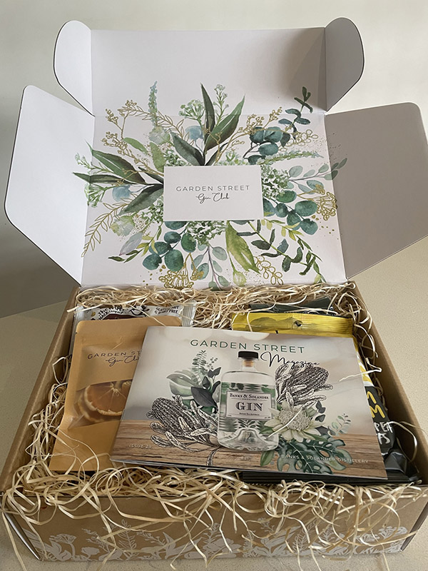 Garden Street Gin Review (2022) Monthly Subscription Box | Food Box Mate